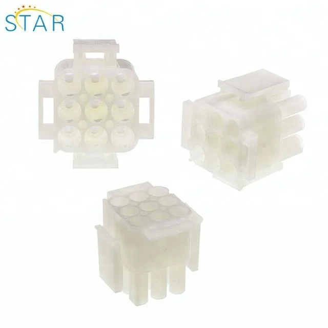 Te/amp 9 Pin Plastic Housing Connector 1-480706-0 - Buy Amp Connector ...