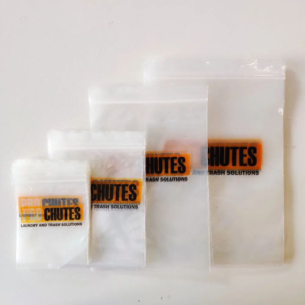 Custom Opp Pvc Zipper Packing Clothing Bag With Your Own Logo Buy