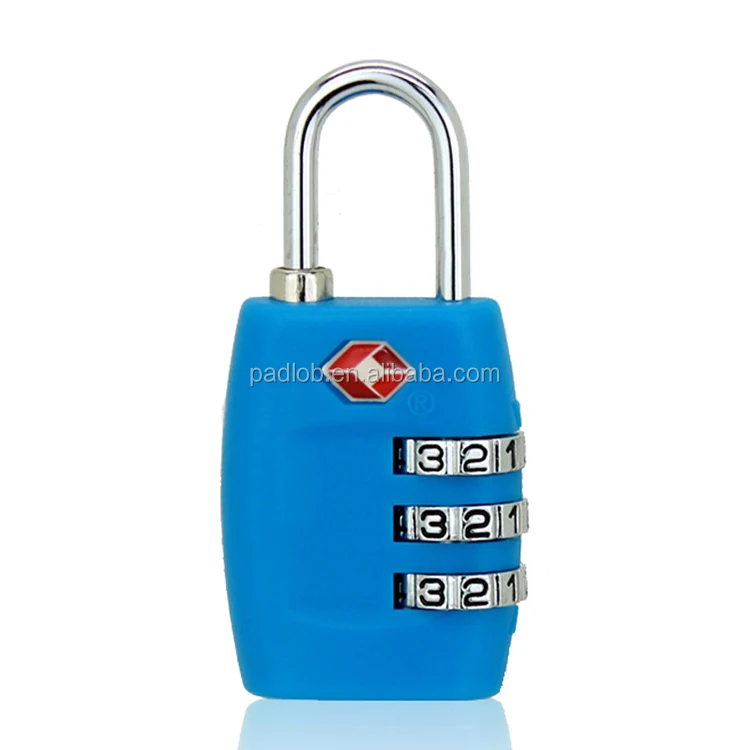 TSA335 3 Digital Combination TSA Approved Travel Padlock