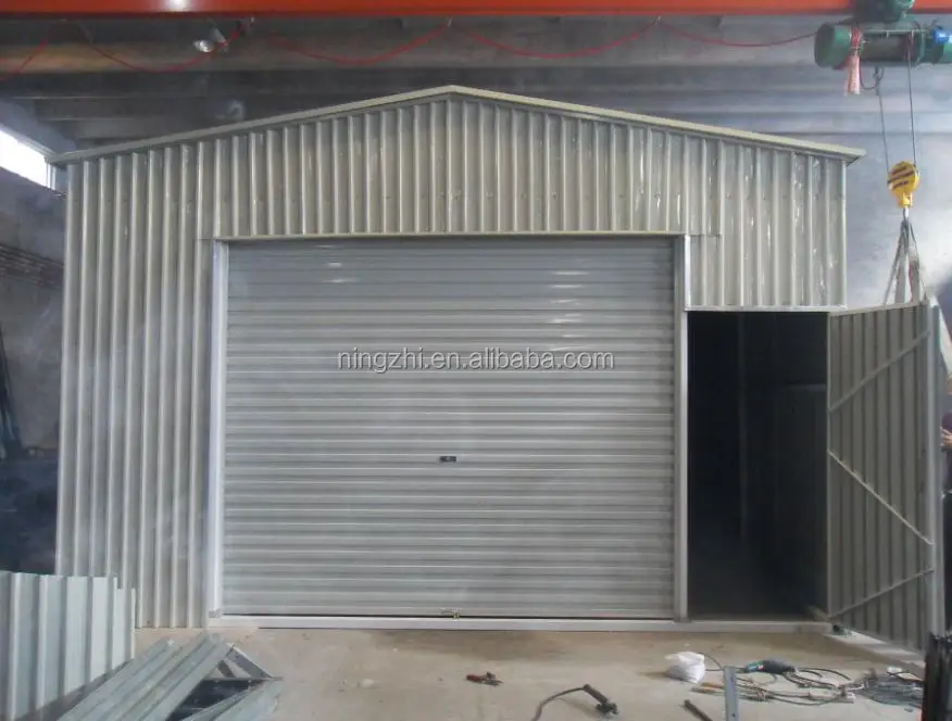 Garagem de carro da estrutura de aço simples/garagem metálica/garagem ...