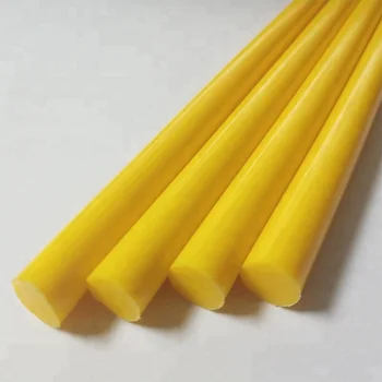 Yellow Color Pom / Delrin / Polyoxymethylene / Polyacetal / Acetal Rod ...