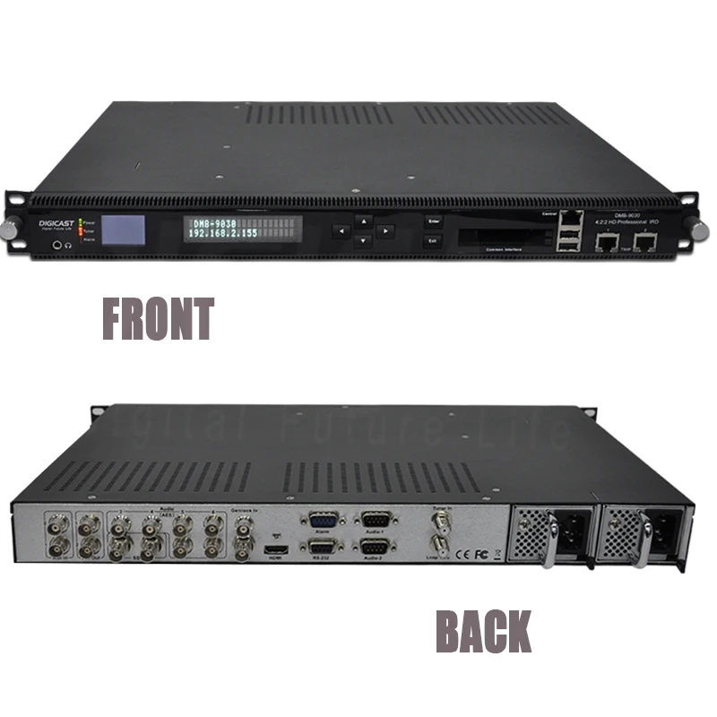 Broadcasting Tv Decoder Satellite 4 2 2 Mpeg2 H.264 Sd Hd Decoding Ci ...