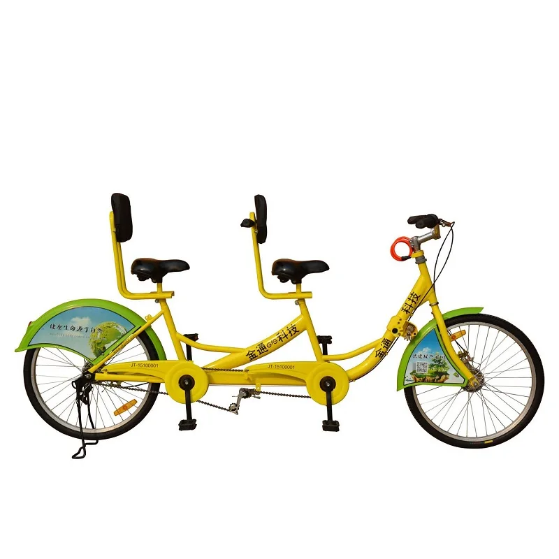 High Quality Steel Frame Side by Side Tandem Quadricycle