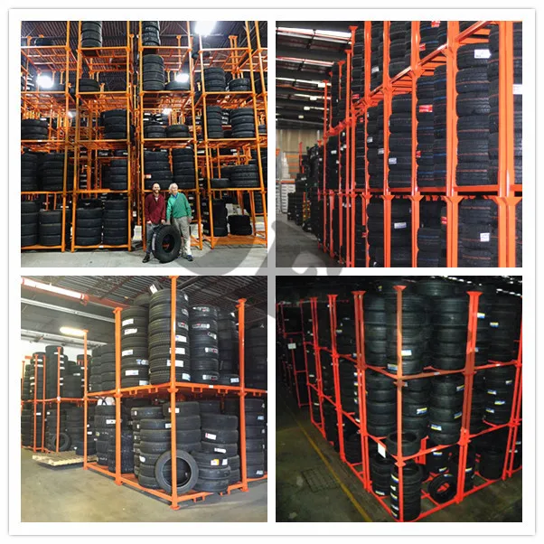 72"x72" Heavy Duty Warehouse Demountable Stacking Steel Iron Folding ...