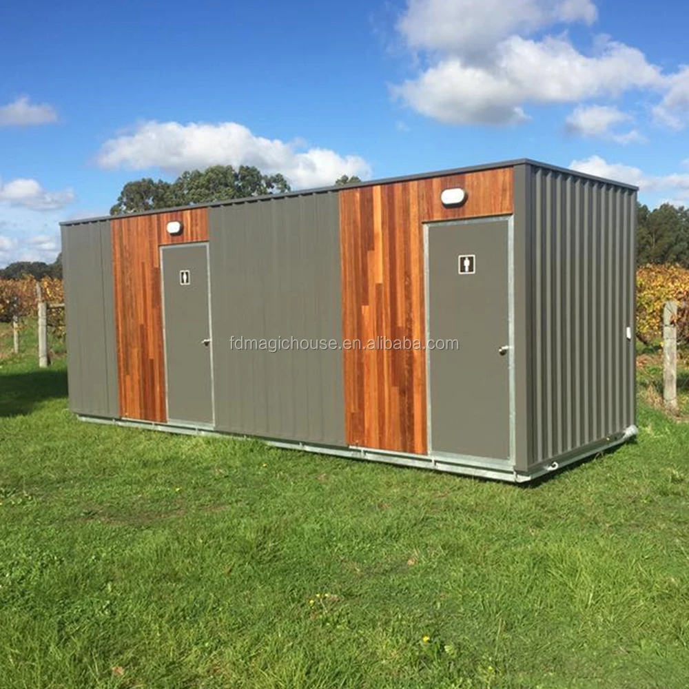 Magic House Movable 20ft 40ft Container Toilet Blocks Mobile Container ...
