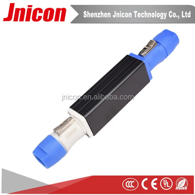 3 Pin Blue Powercon Connector Ip44 Ip64 In Indoor And Outdoor Led ...