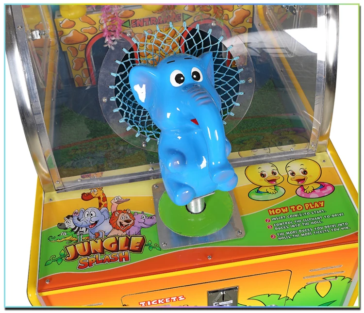 Coin Operated Kids Shooting Water Gift Machine Ducks Jungle Splash ...
