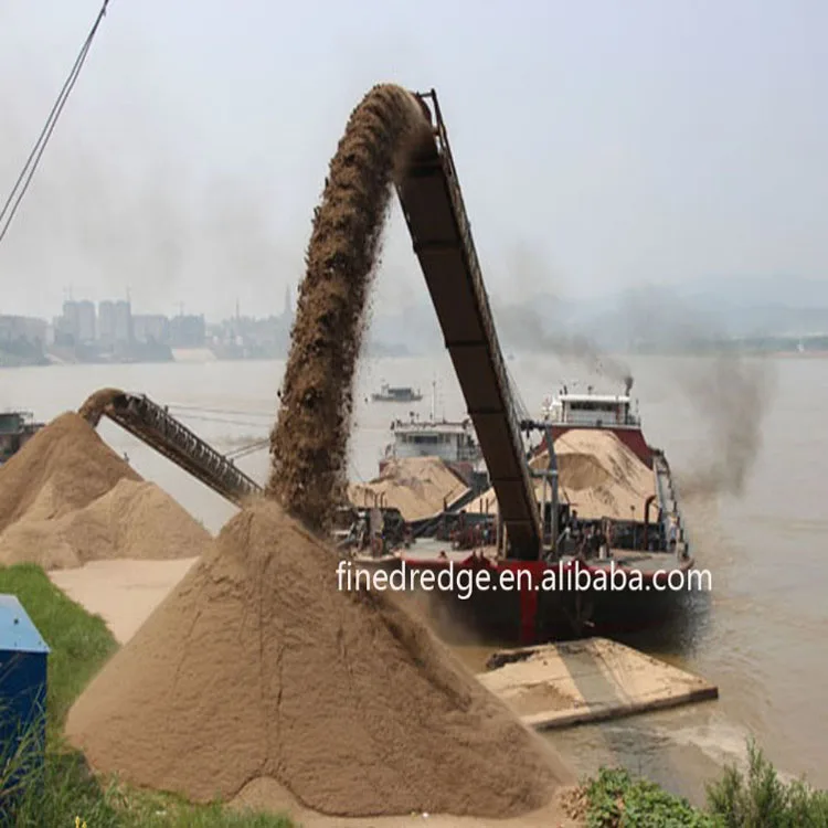 Self Unloading Sand Carrier/ Pontoon Hopper Dredger/pusher - Buy Self ...