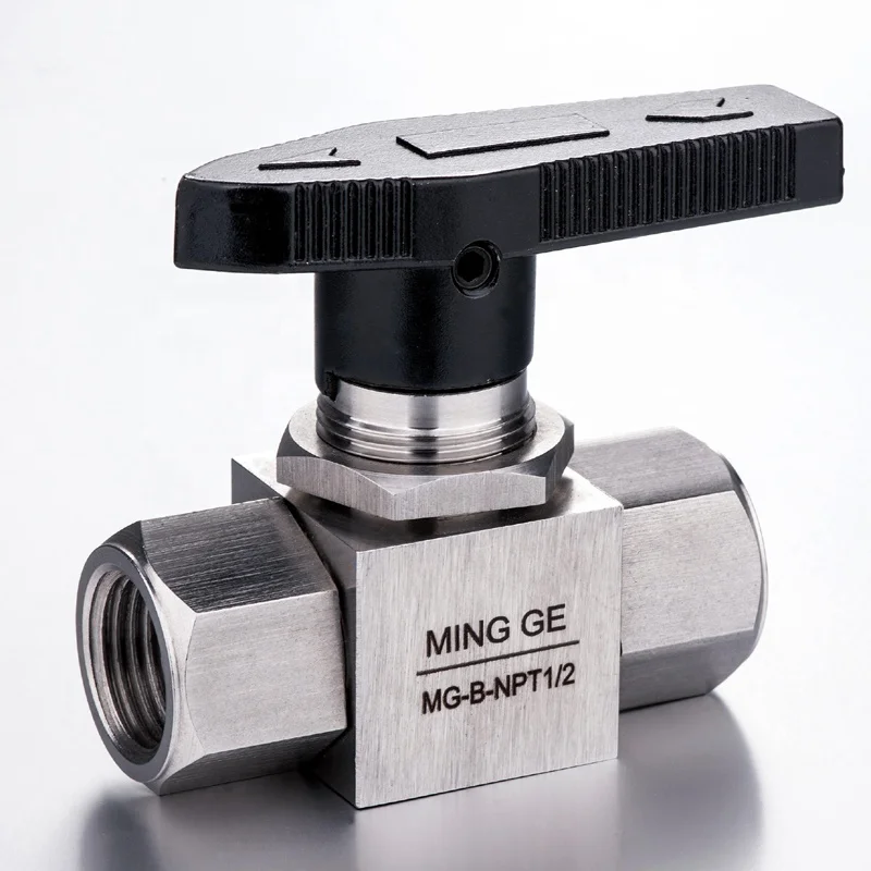 Customized Sus 304 Npt Bsp Quarter Turn Super Pressure Ball Valve Flow ...