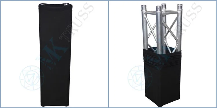 High Quality Black Color Truss Scrim/cover/sock/cloth 1m For 290mm Box ...