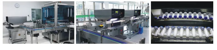 Semi Automatic Double Side Ampoule Vial Visual Light Inspection Machine ...