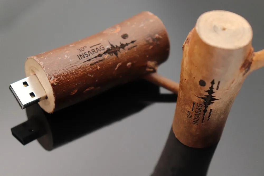 Gitra STUMP Timber Pile USB Stick 64GB - Sustainable Storage