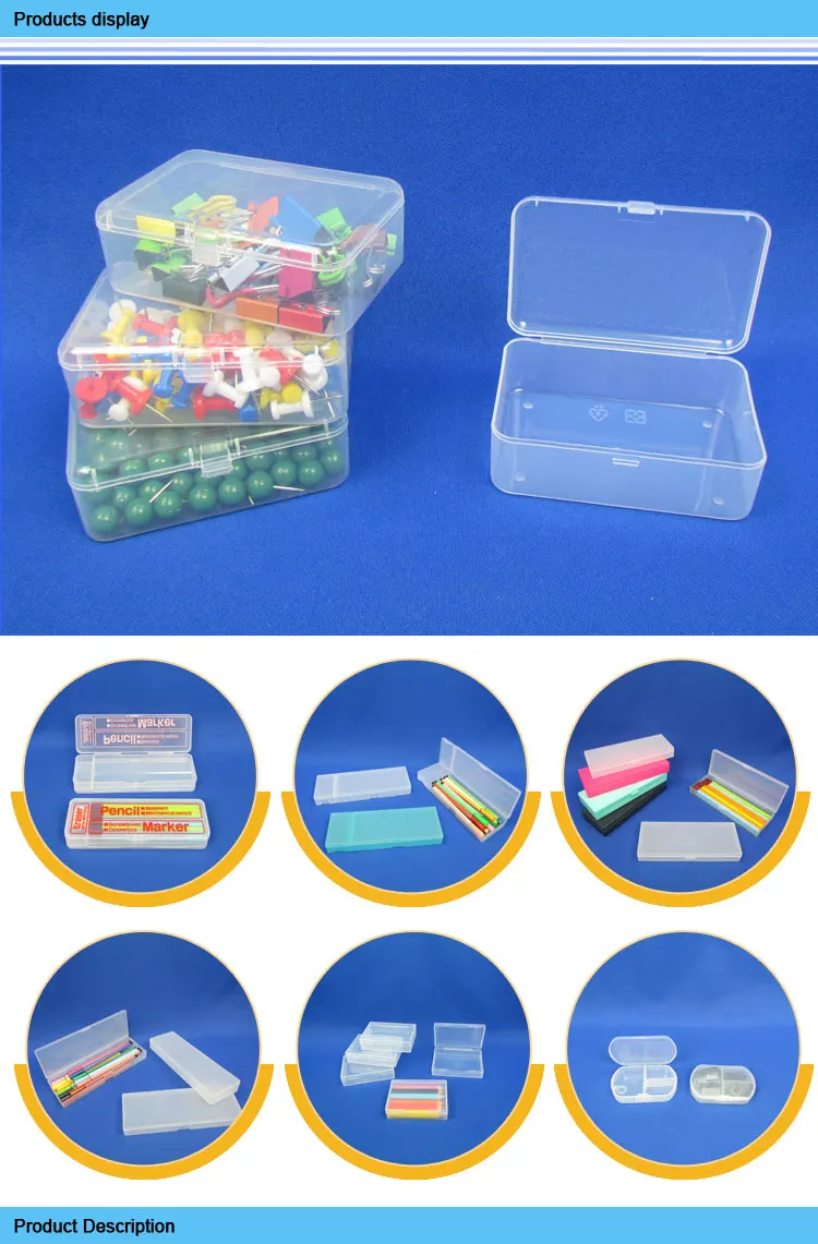 Cheap Custom Folding Small Clear Case For Paper Clip Packaging - Buy ...