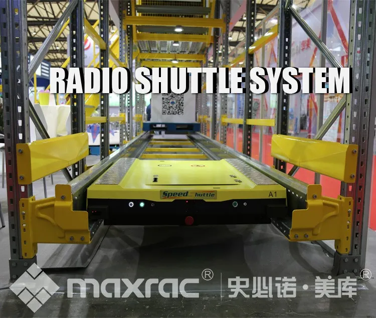 Maxrac High Density Storage Racking Pallet Mole System Shuttle Rack ...