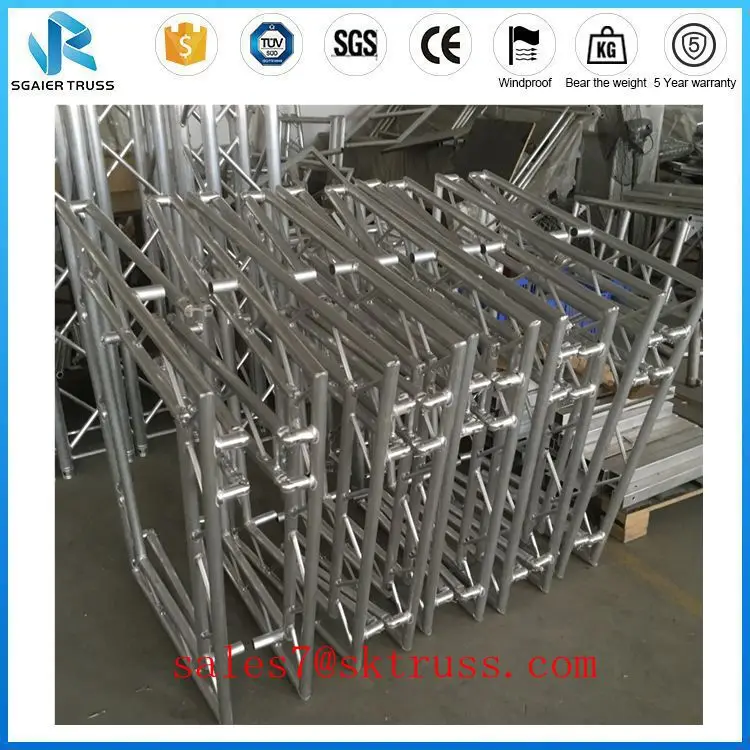 Aluminum Double Folding Truss DJ Table - Versatile & Durable