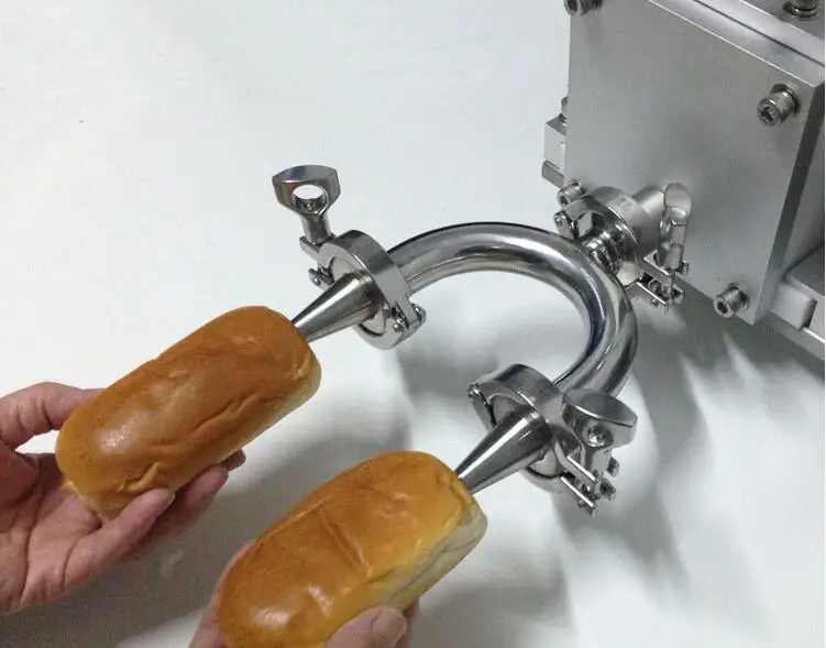 Efficient Manual Bread Biscuit Donut Cream Filling Injector