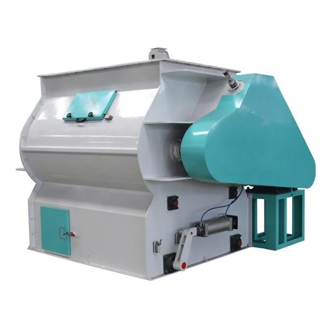 Horizontal Grain Flour Batch Paddle Mixer - Efficient Mixing