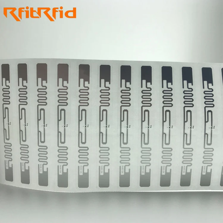 Uhf Alien Squiggle Wet Inlay Aln 9740 9640 Rfid Tag Label For Asset ...