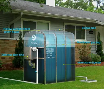 Diy Kit Assemble Mini Biogas Digester For Family Use - Buy Mini Biogas ...