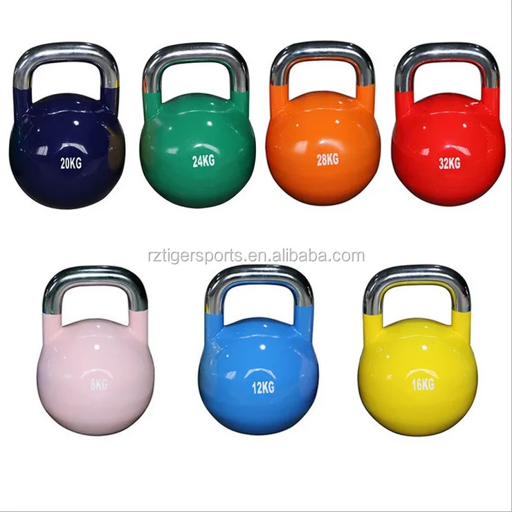 Wholesale Custom Logo Custom Shape Kettlebell Powder Coated Painting ...