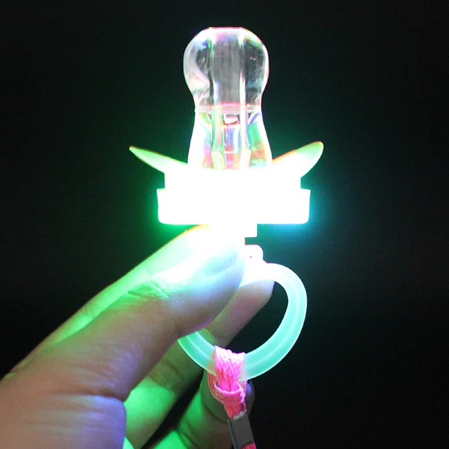 Kids Party Favors Led Pacifier,Light Up Pacifier,Led Flashing Pacifier ...