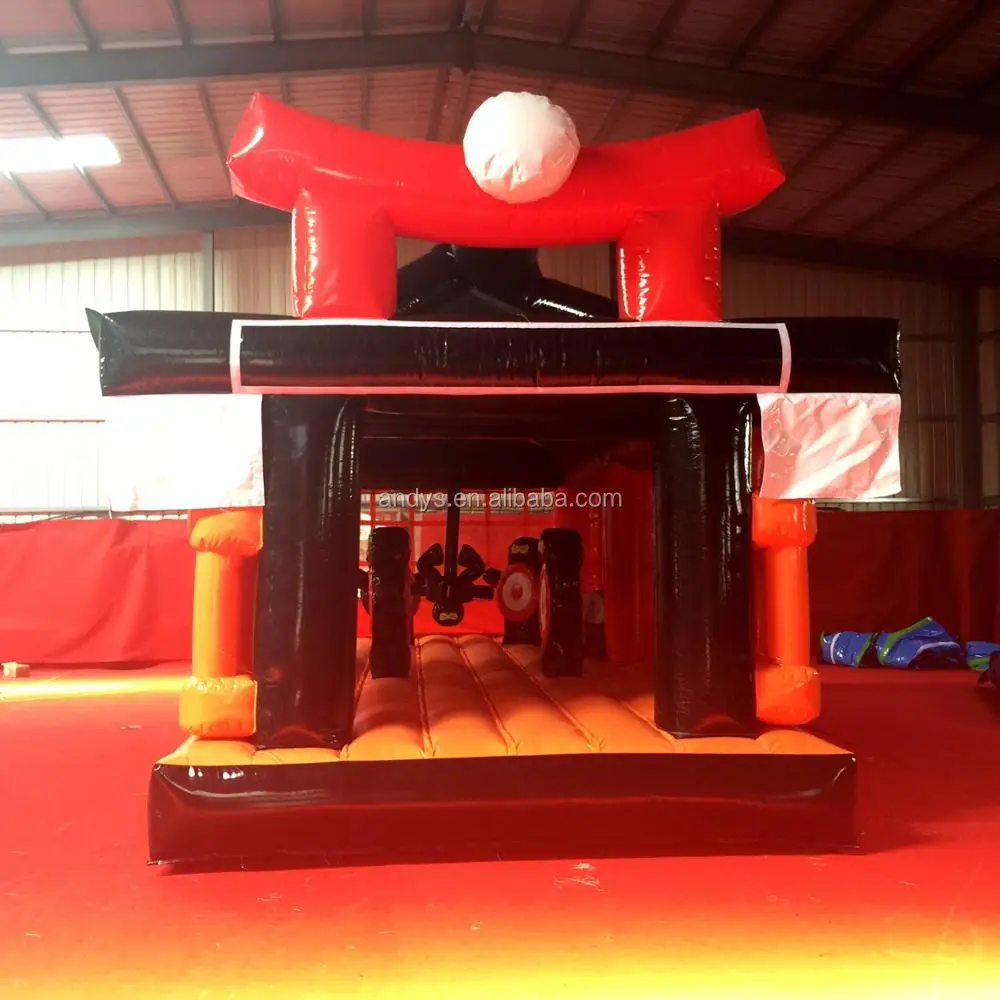 Taekwondo Bouncy Castle,Inflatable Samurai Pavilion Bounce House - Buy ...