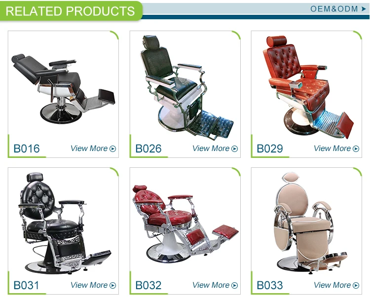 Custom Hydraulic Beauty Hair Salon Furniture Hairdressing Barber Chair ...