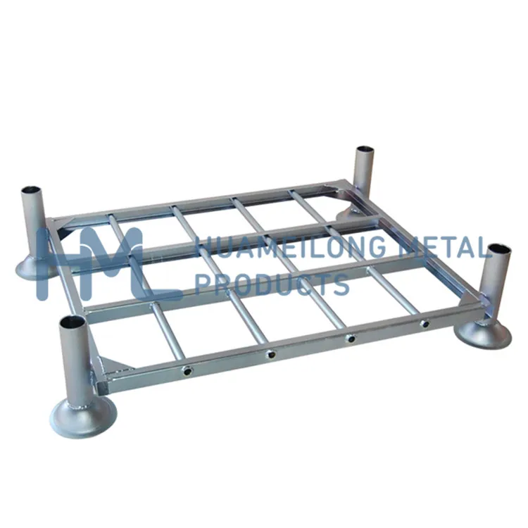 Heavy duty collapsible warehouse customize stackable storage durable ...