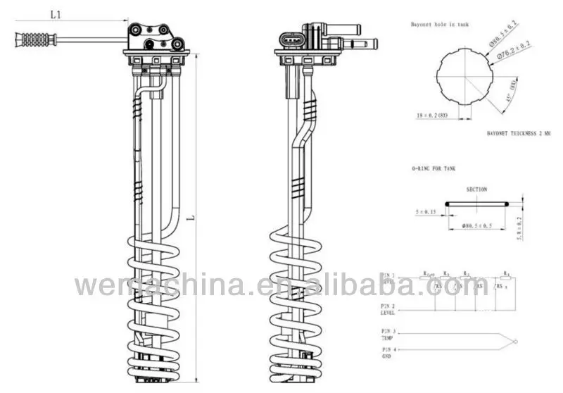 Kus Urea Sensor Adblue Sensor With Good Quality Dtka-360 Js51457 - Buy ...