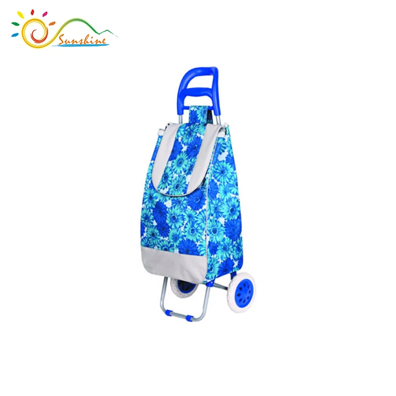 Wheeled Market Trolley Bag - Durable & Folding Shopping Trolley