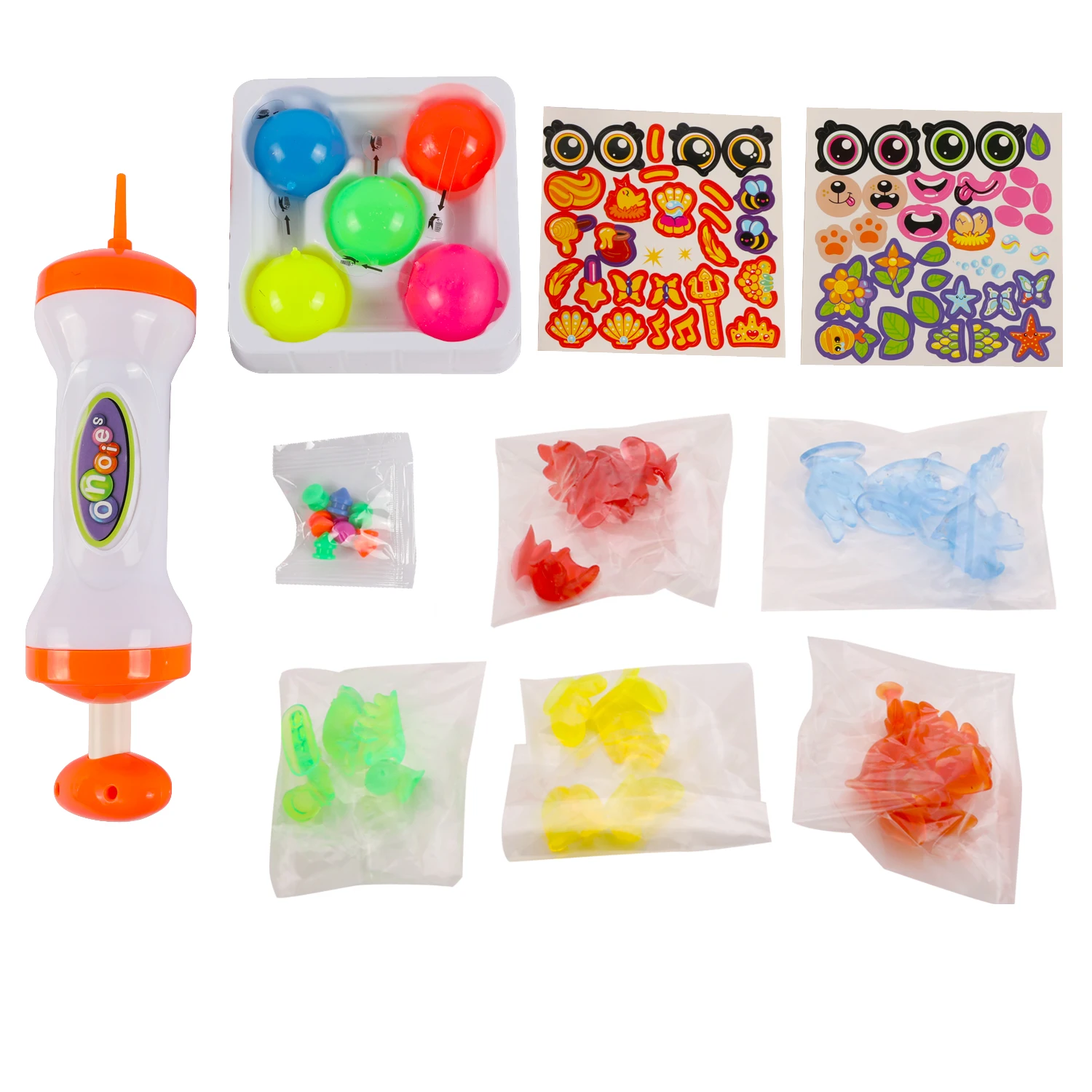 Custom Diy Plastic Fun Balloon Inflator Creative Handicraft Inflating ...