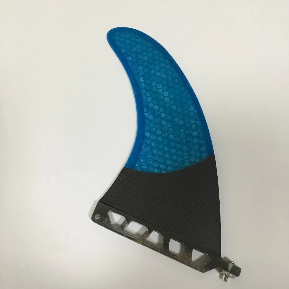 RISECE Longboard Surfboard Fins - Carbon Fiber & Fiberglass