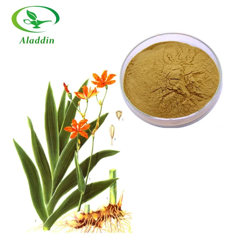 Rhizoma Belamcandae Extract Powder 5:1 -- Belamcanda Chinensis (l.) Dc ...