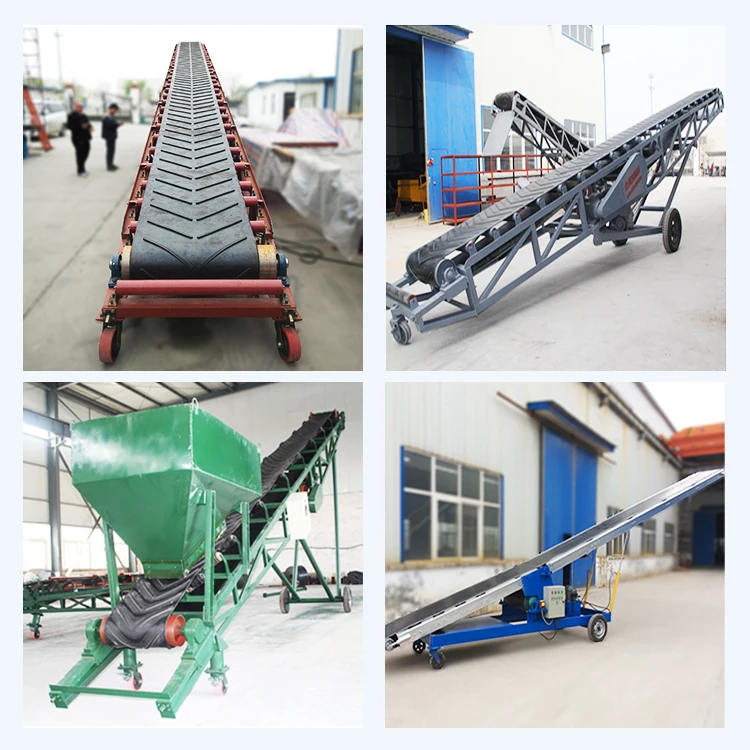 Grain Portable Mobile Belt Conveyor Machine With Iso Certificate - Buy ...