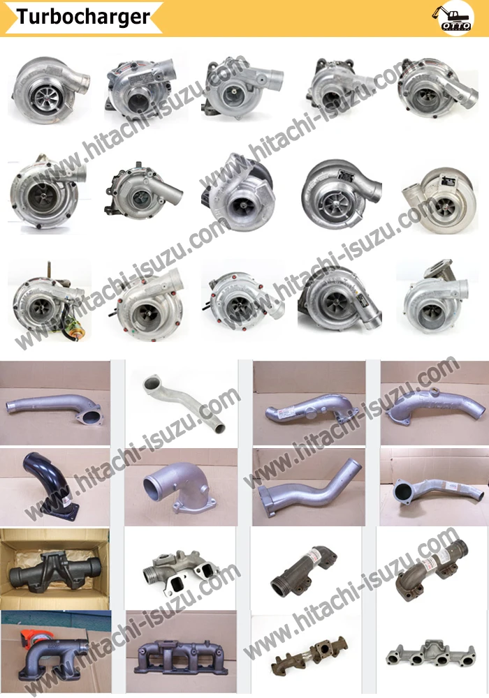 4jb1 4jj1 4hk1 6hk1 4gb1 6bg1 6wg1 Ihi Turbo Diesel Engine Turbocharger ...