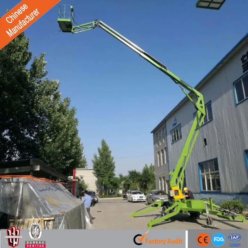 Hontylift Hontylift Trailer Mounted Hydraulic Boom Lift Elevator Lift ...
