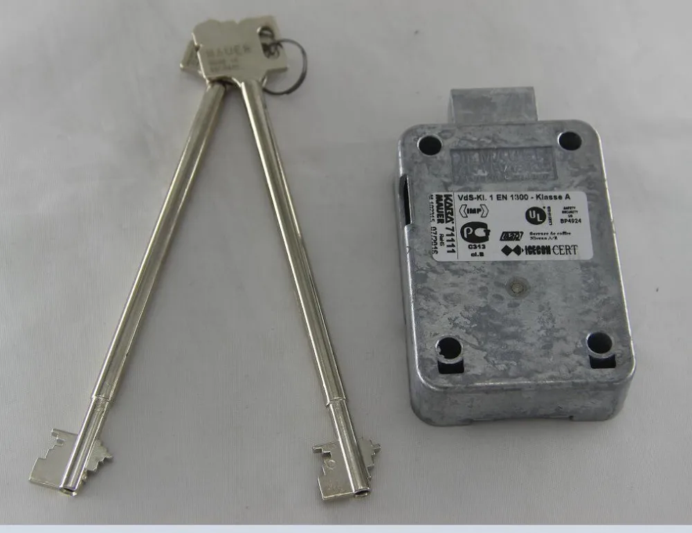 Secure Lever Lock For Dead Locks For Bank Storage /atm / Safe Deposit ...