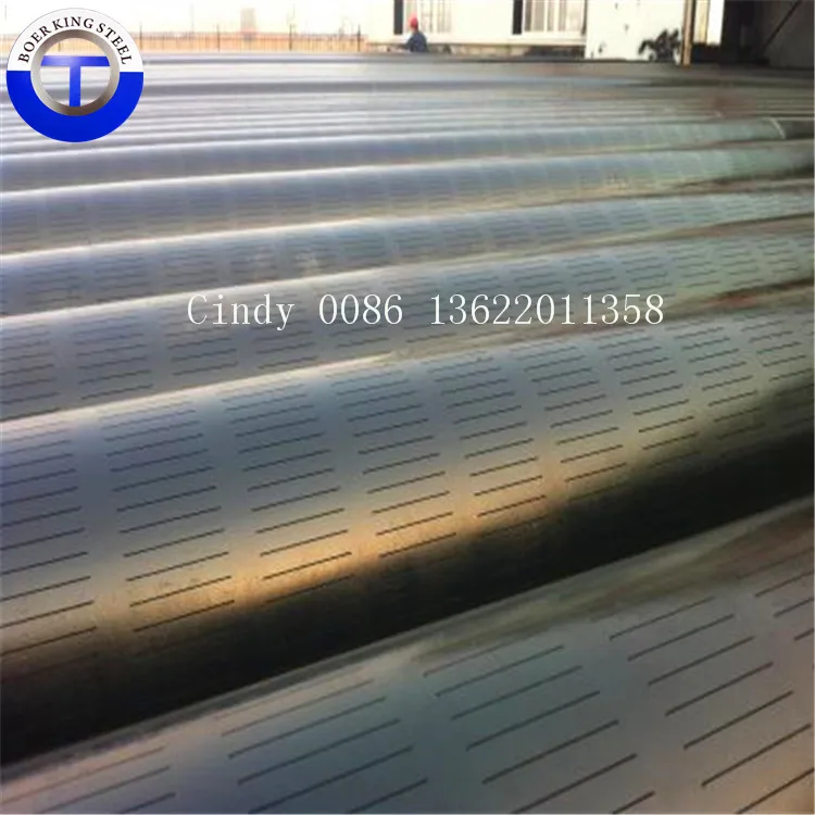Mill Strainer Pipe/slotted Casing Pipe/slotted Pipe For Water Well ...