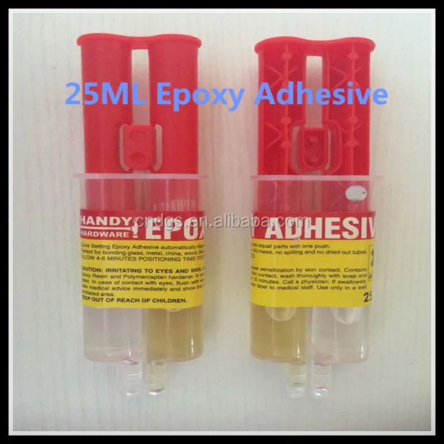 25ml Clear Transparent Epoxy in Syringes - Avatar Adhesives