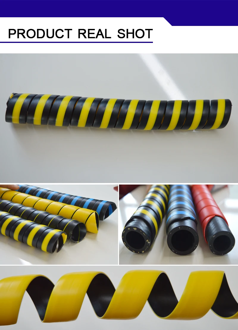 Hot sale type Spiral Wrap for Protecting Rubber Hydraulic Hose - Buy ...