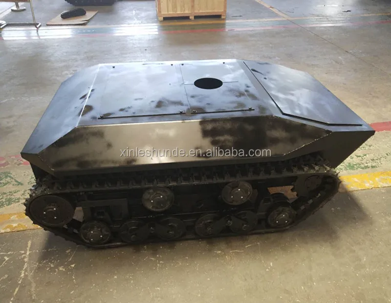 Rubber Tracked Robotic Platform - Durable & Versatile