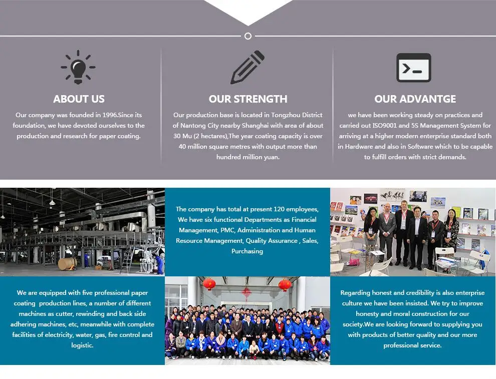 Shanghai Jinlan Printing Material Co., Ltd. - photo paper,lamination film