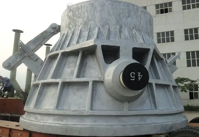 Germany Size Top Quality Carbon Steel Forging Slag Ladle For Steel Mill ...