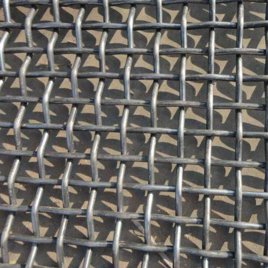 Heavy Duty 65mn 2.0m X 2.5m Crimped Wire Screen Mesh For Filtering And ...