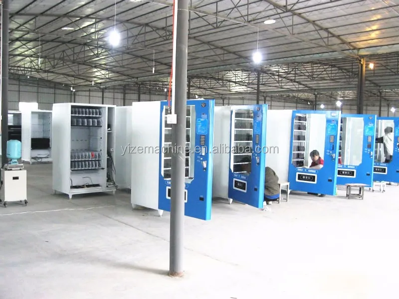 Outdoor Touch Screen Coin Operated Drink Vending Machine