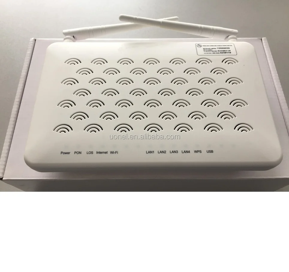 ZTE F600W V5.2 WIFI GPON 4LAN - Efficient Fiber Optic Equipment