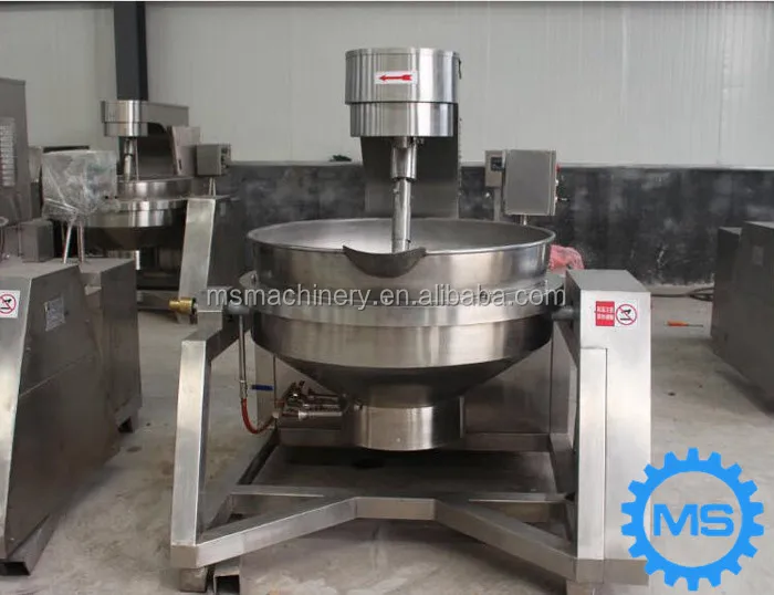 Maisheng Brand Jam Cooker Mixer / Nut Apricot Jam Making Machine / Jam ...