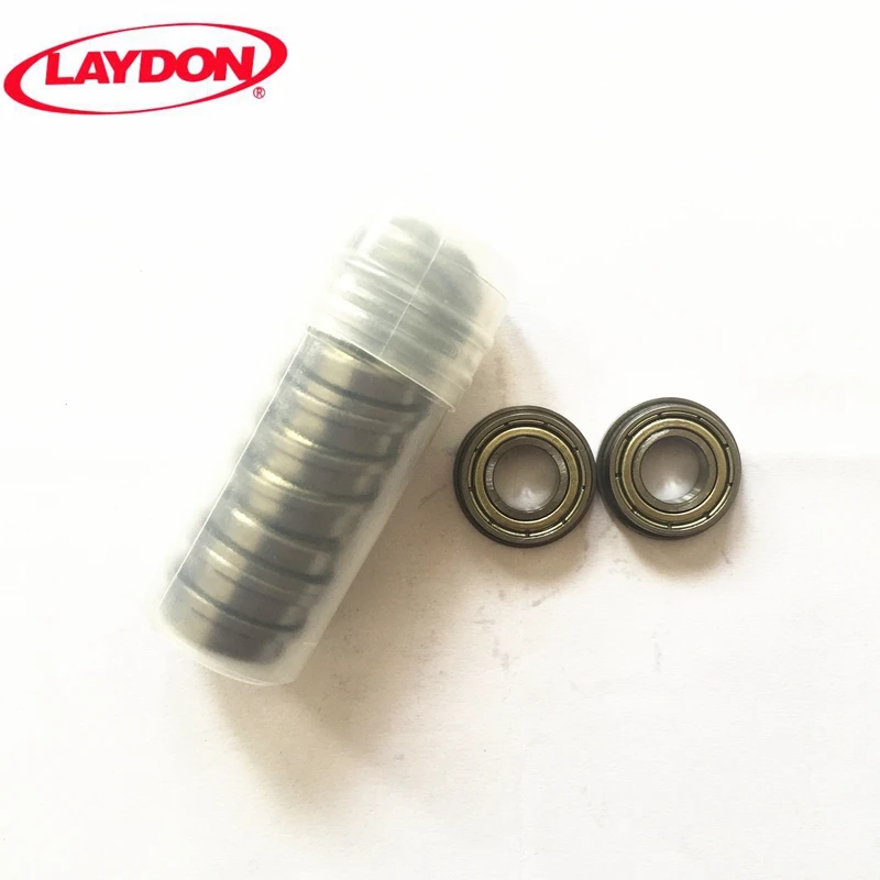 F686 F686zz F686 2z 6x13x5 6mm Bore Size Flanged Ball Bearing
