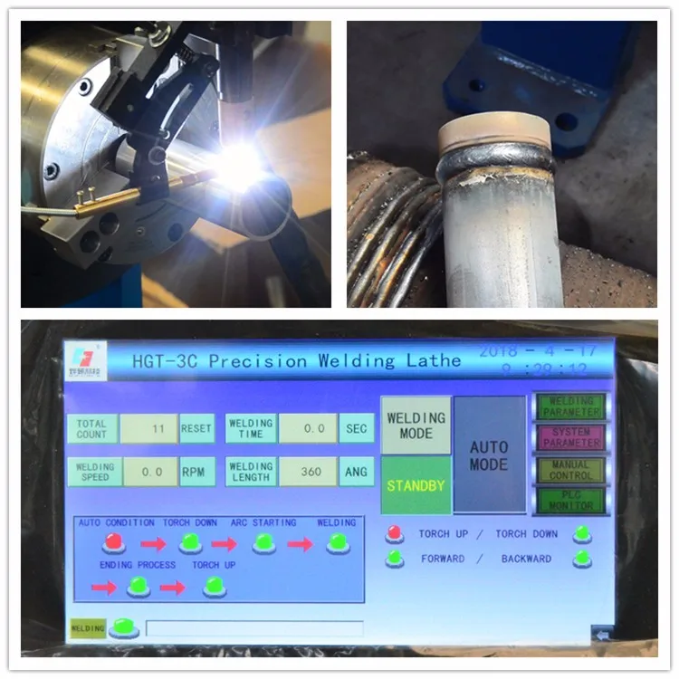 Hgt-3c Automatic Precision Welding Lathe Metal Ball Arc Welders ...