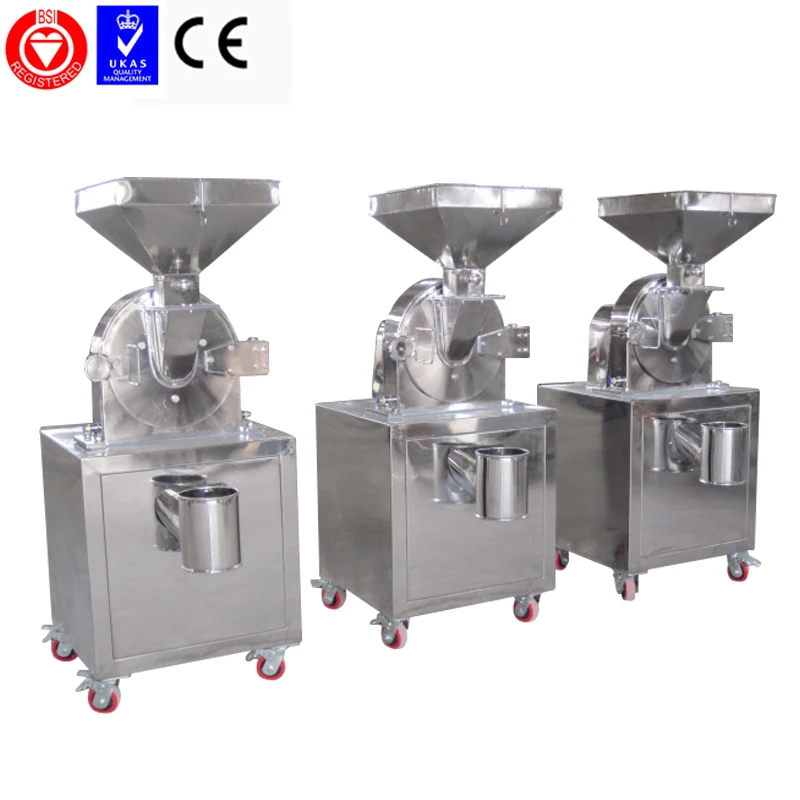 Fine Powder Chili Grinder / Cane Sugar Crushing Machine / Rock Sugar ...